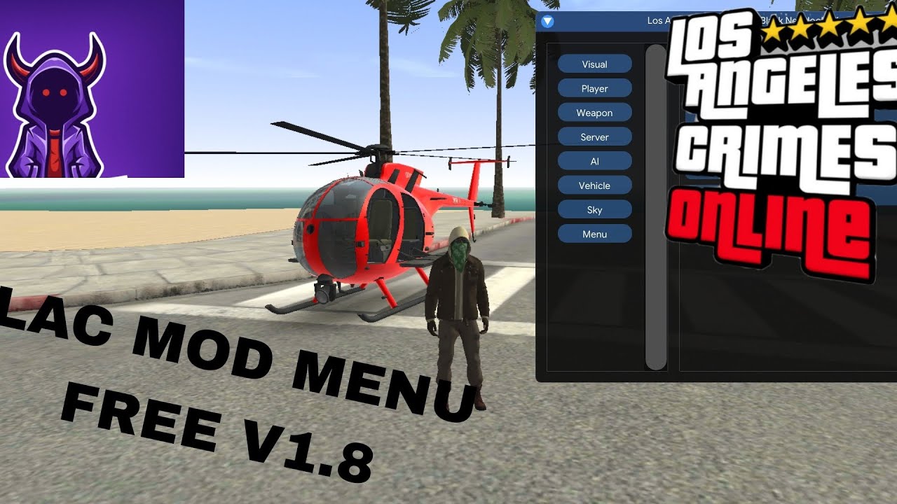 Los Angles Crime Mod Menu v1.8 - YouTube