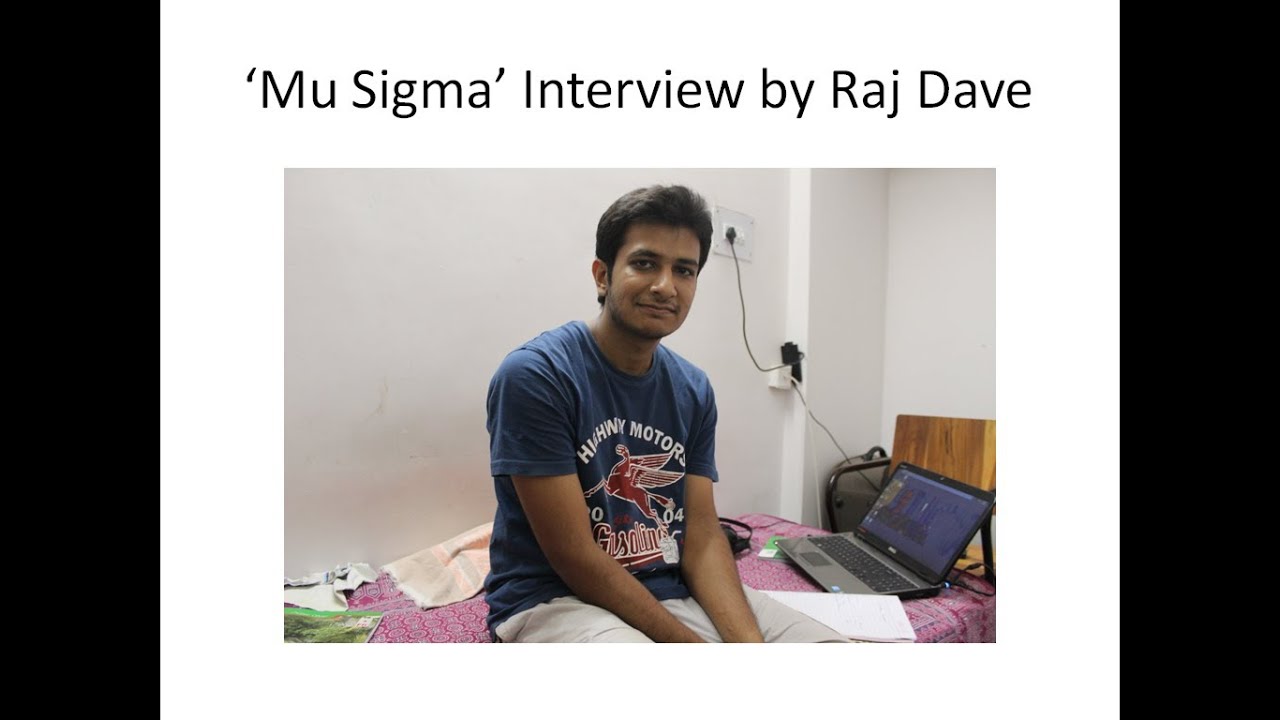 'Mu Sigma' interview by Raj Dave - YouTube