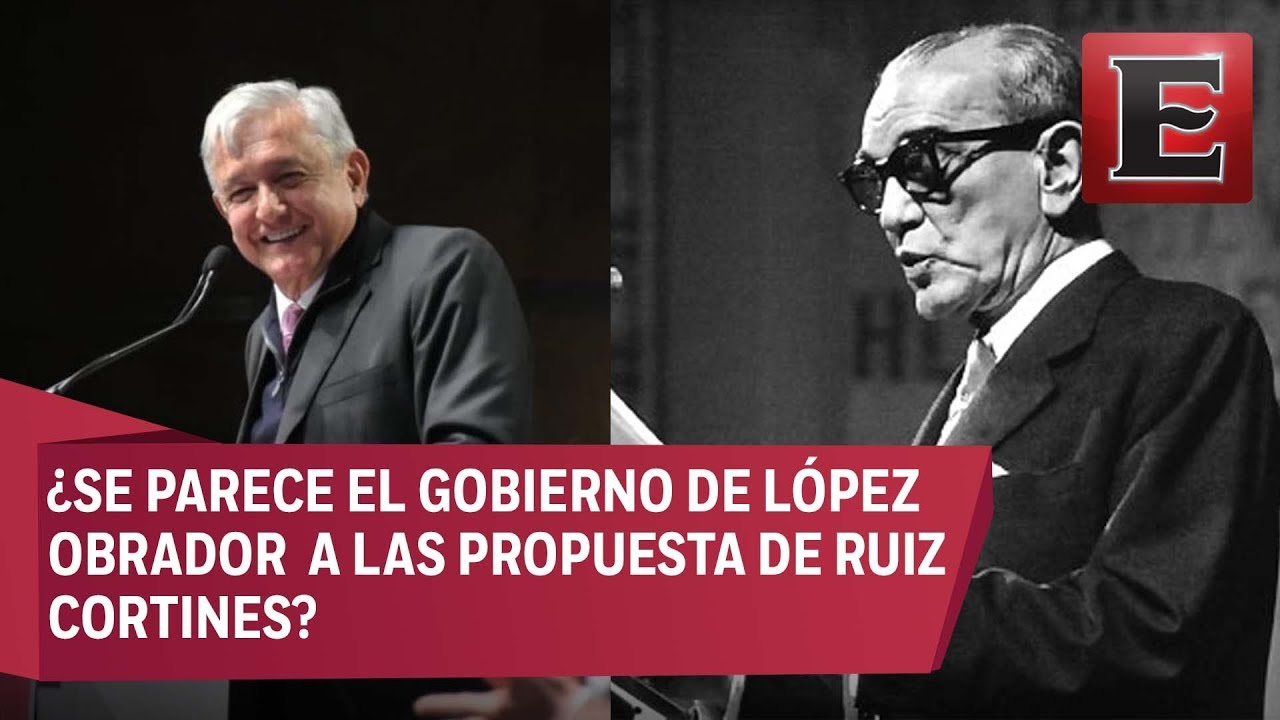 Similitudes entre los gobiernos de Ruiz Cortines y López Obrador - YouTube
