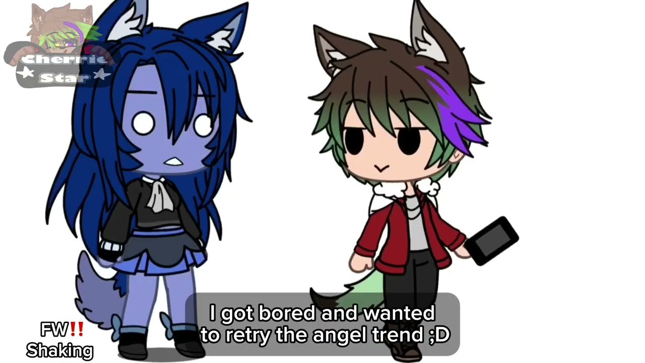 Angel trend but in my way ️😇 #gacha #animation #edit - YouTube