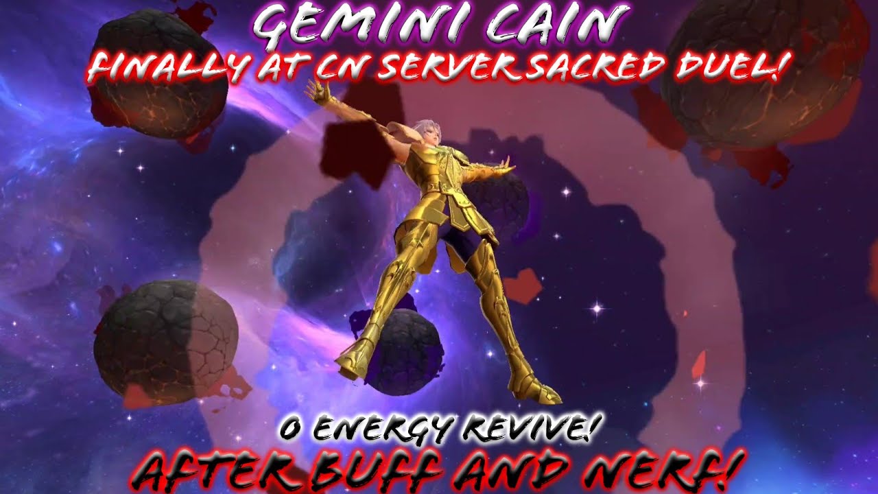 Saint Seiya: Awakening [CN] - Gemini Cain Finally at Sacred Duel! Nerf ...