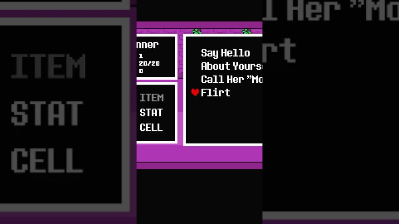 How to flirt #undertale #gaming #funny #shorts #viral - YouTube