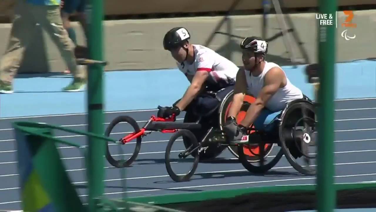 Rheed McCracken Powers Through Heat | Athletics | Paralympic Games Rio ...