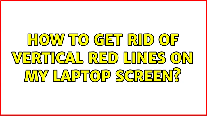 Solved How To Get Rid Of Vertical Red Lines On My 9to5Answer solved-how-to-get-rid-of-vertical-red-lines-on-my-9to5answer