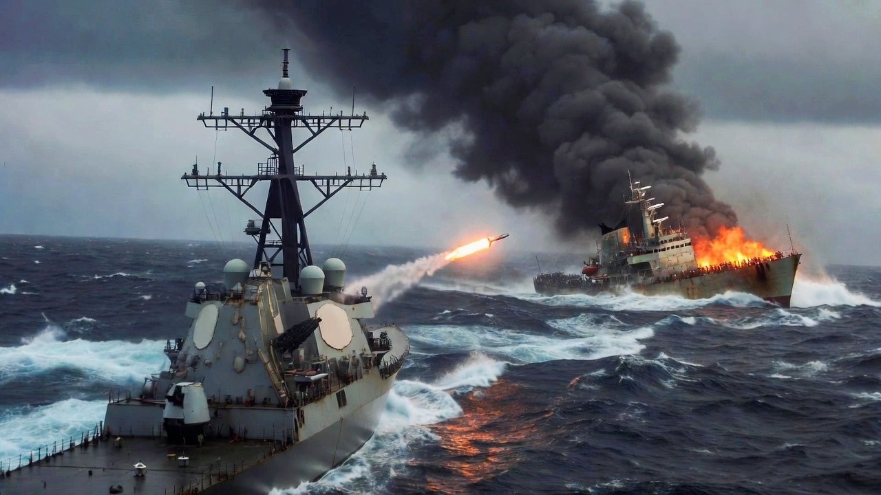 US Navy DESTROYS Iran's Navy in ONE Day During Operation Praying Mantis ...