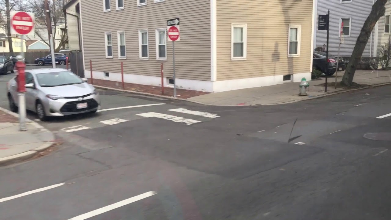 MBTA 69 bus detour 01/15/2019 - YouTube