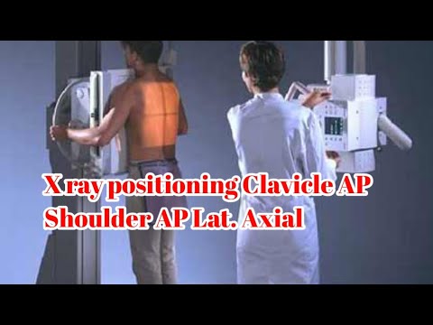 Positioning of Clavicle bone and shoulder AP Lat axial - YouTube