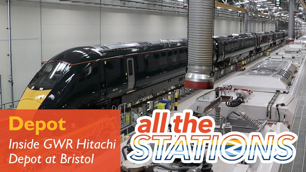 Inside GWR Hitachi Depot - YouTube
