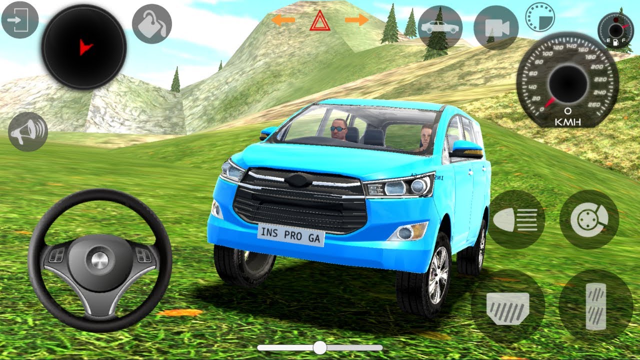 Indian Car Simulator 3D | Indian Car Driving Gameplay | Toyota Innova ...