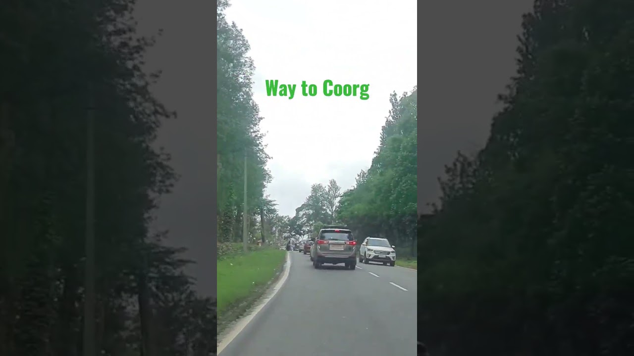 Beautiful way to Coorg - YouTube