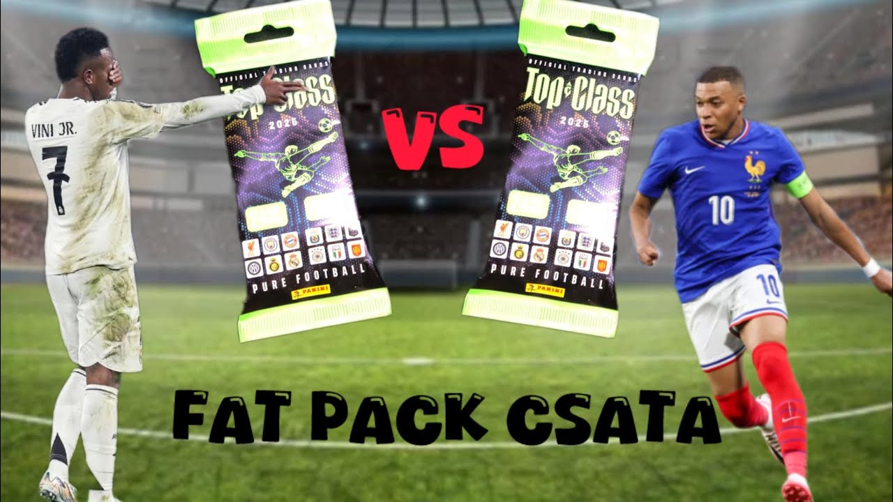 Panini TOP CLASS 2025 Fat Packs Csata - YouTube