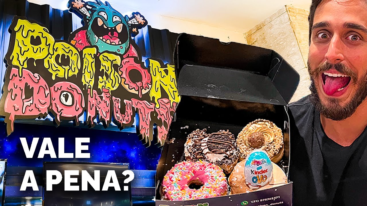 Poison Donust - O Donuts mais famoso do momento [Restaurantes RJ - EP2 ...