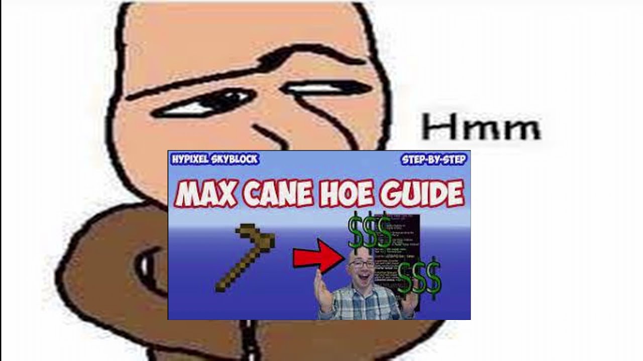 Hypixel Skyblock: How to get Mathematical hoe in seconds (completely free) - YouTube