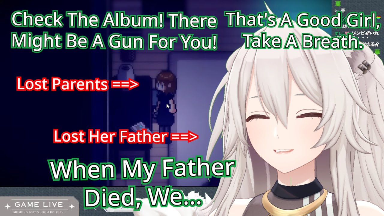 Dark Humor Botan Emphathizing With the MC Who Lost Her Parents【Shishiro ...