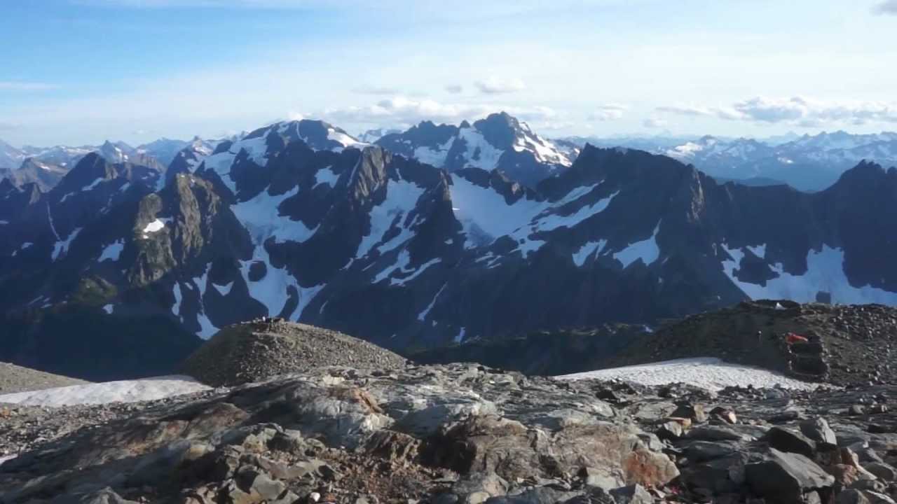 Panoramic View from Sahale Glacier Camp - North Cascades National Park ...