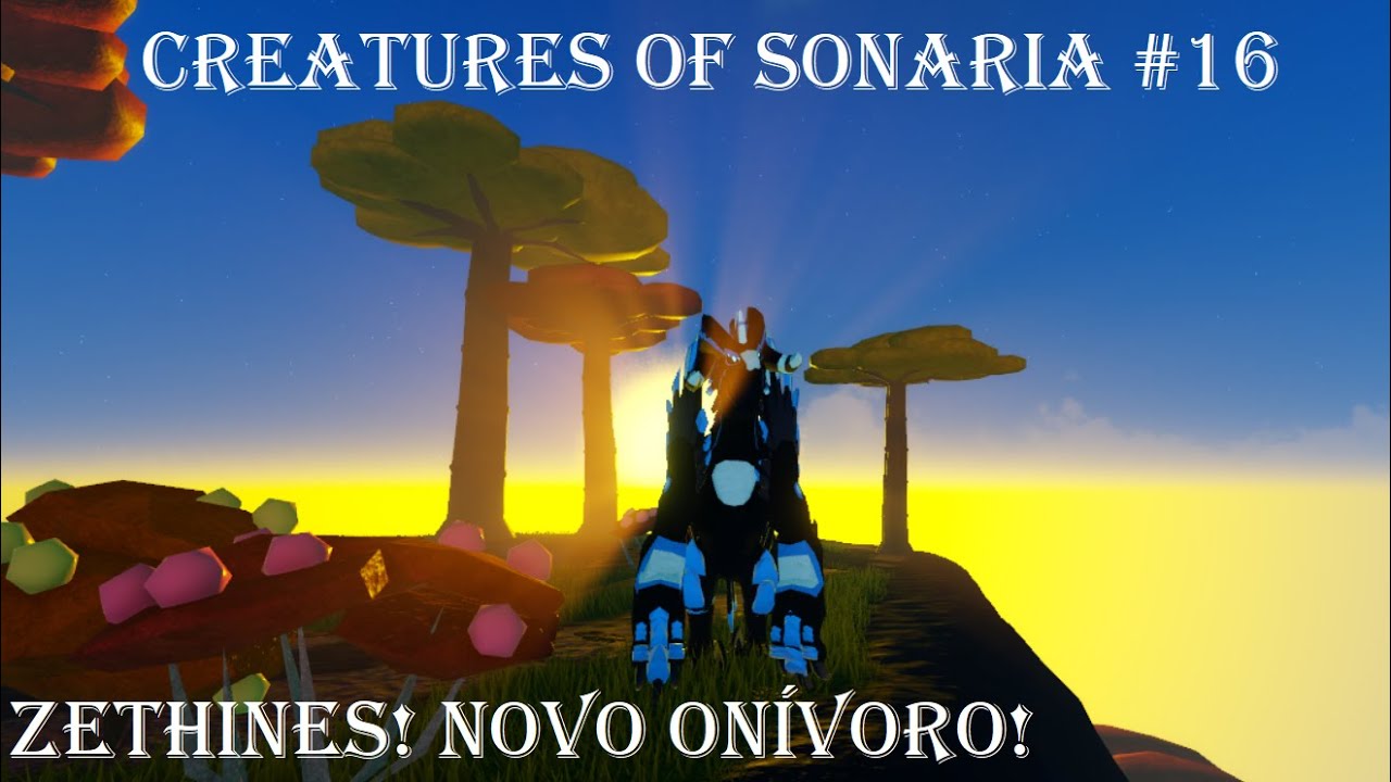 Creatures of Sonaria #16 - Crescendo o Zethines! - YouTube