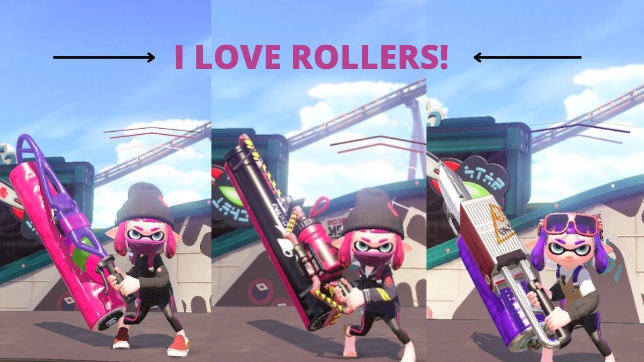 I Love Rollers! Splatoon 2 - YouTube