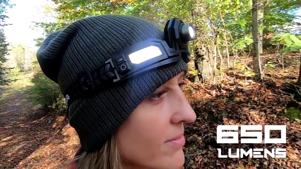 STKR FLEXIT LED Headlamp Pro 6.5 650 Lumens Model# 00387 - YouTube