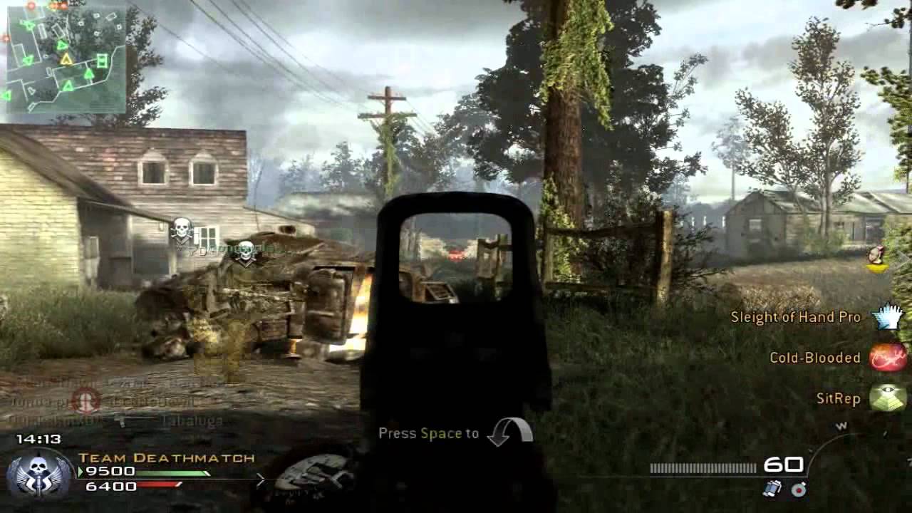 Modern Warfare 2 Gameplay on Overgrown [47:13] - YouTube