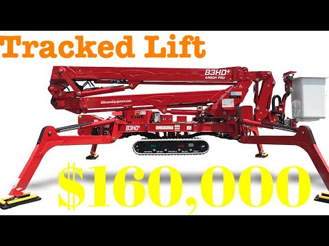 Spider lift. Tree removal with the 83+ Arbor Pro. Watch it in action ...