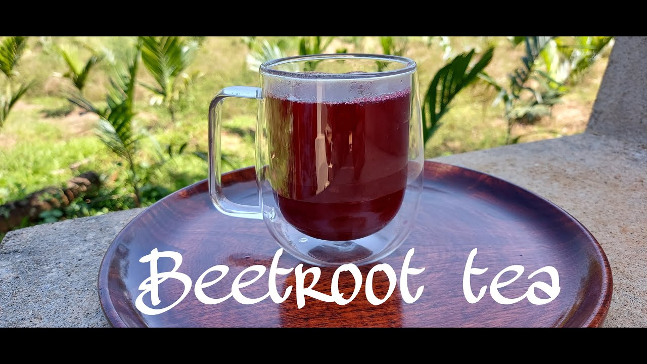 How to make beetroot tea? | Vegan tea | Healthy vegan drink - YouTube