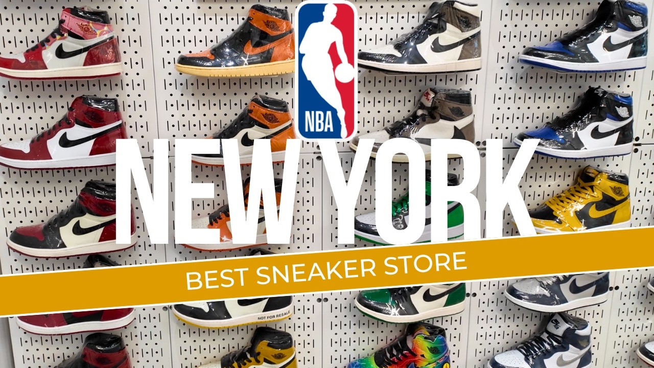 Inside STADIUM GOODS SNEAKER STORE New York City - YouTube