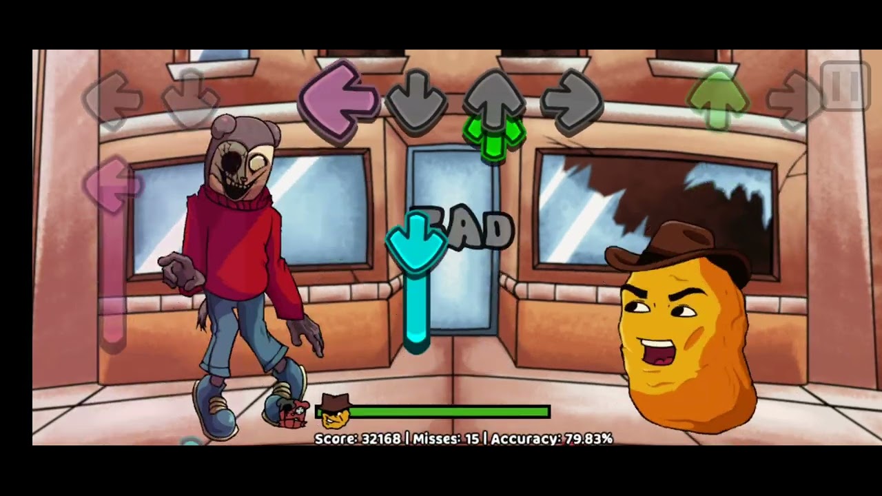FNF:)Twiddle finger Unused Version Anim Test - YouTube