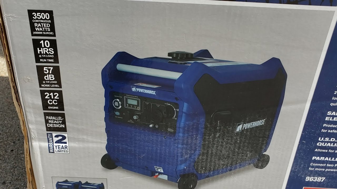 POWERHORSE 4500 Inverter generator / Predator 3500 Inverter generator ...