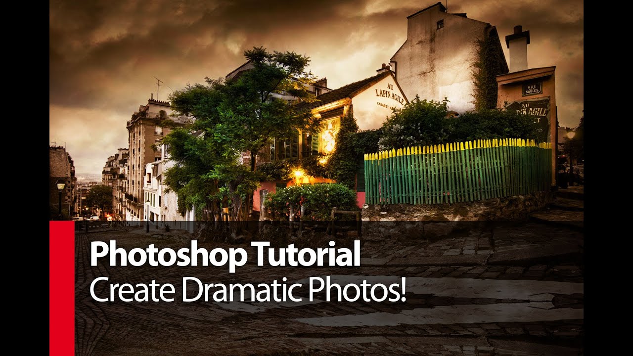 Photoshop Tutorial: Create Dramatic Photos! PLP # 9 by Serge Ramelli ...