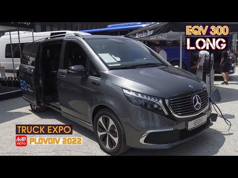 2022 Mercedes-Benz EQV 300 Long 6+1seater - Exterior And Interior - Truck Expo 2022, Plovdiv