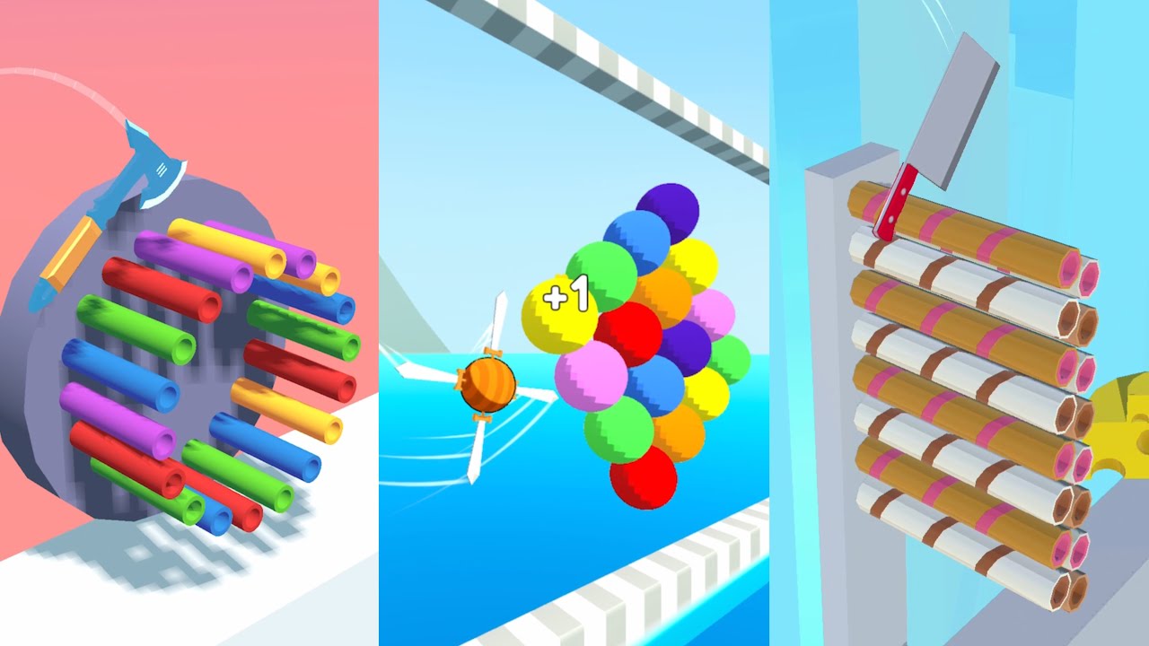 Slice Master vs Swing Slice vs Almost Cut Very Satisfying And Relaxing ...