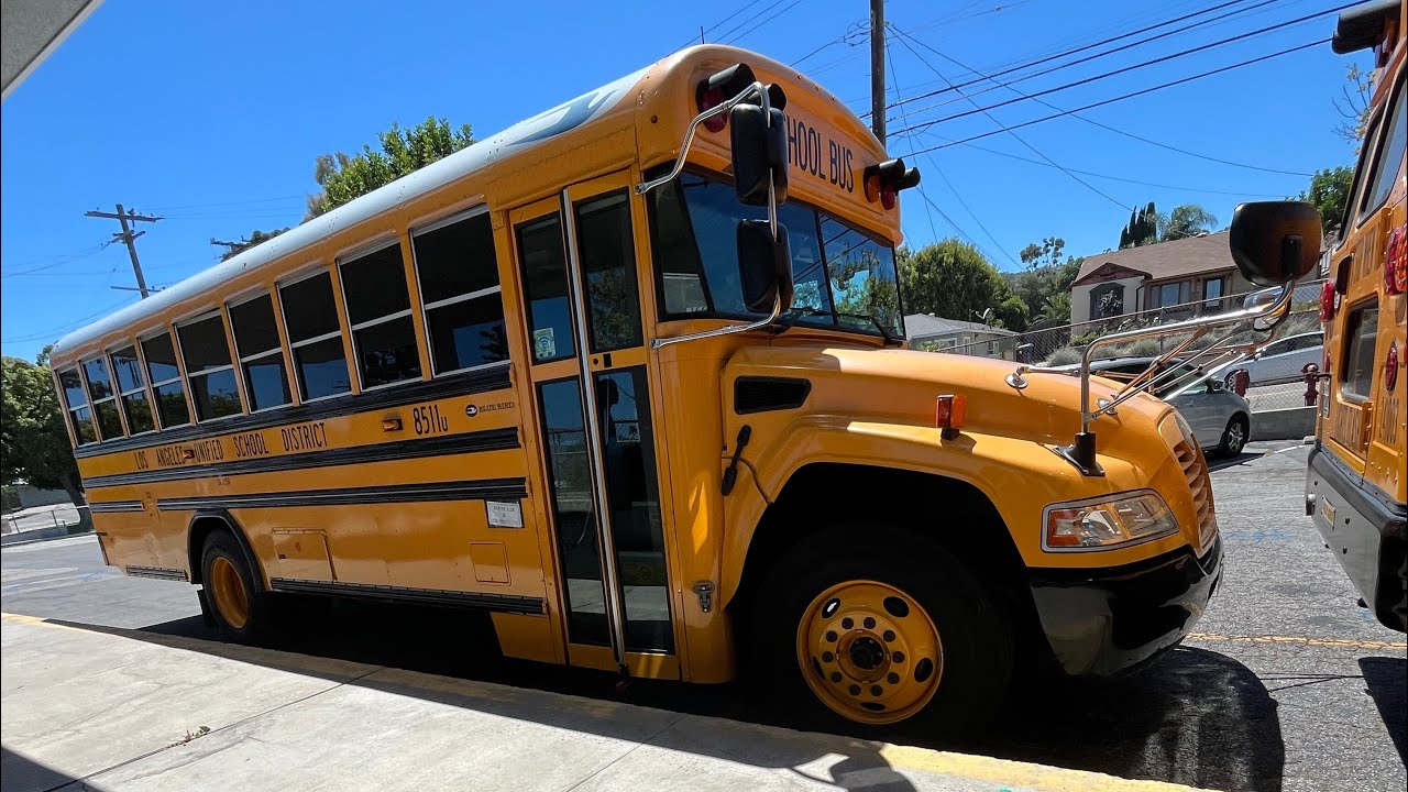 Los Angeles Unified School District 2020 Blue Bird Vision 8511u - YouTube