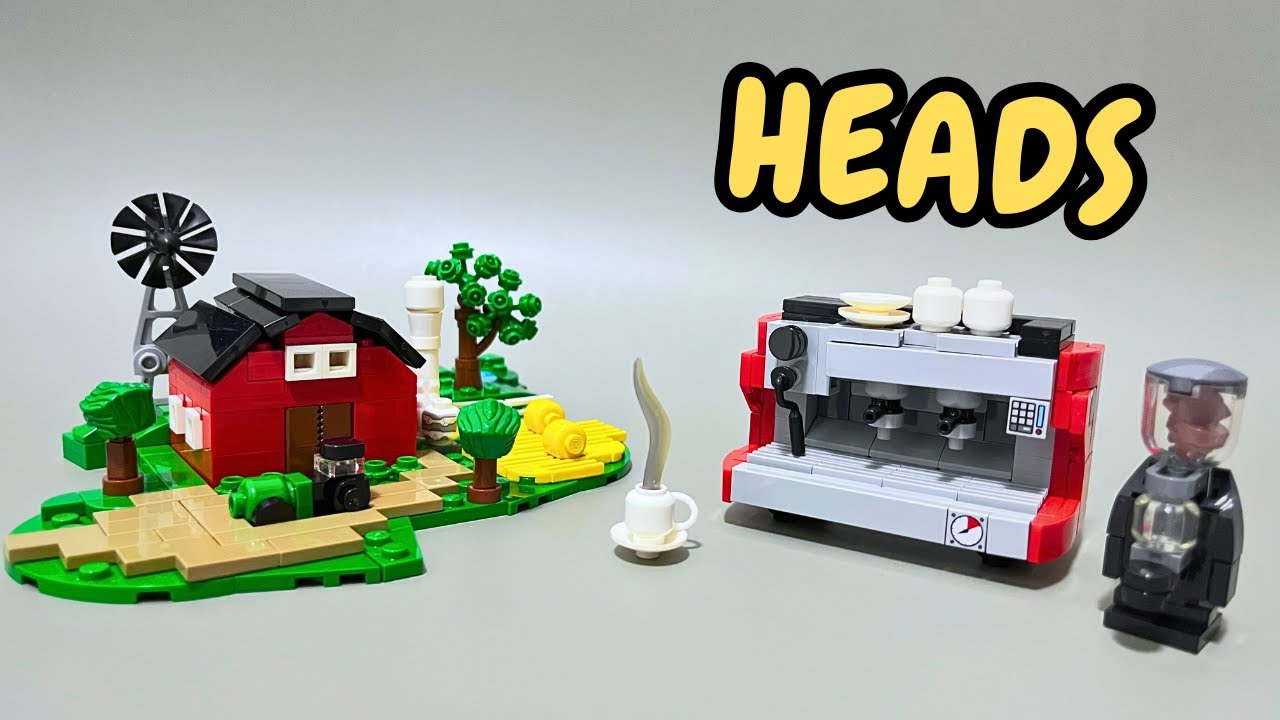 Can You Spot the LEGO Minifigure Heads? - YouTube