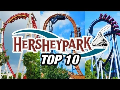 Top 10 Coasters at Hersheypark! - YouTube