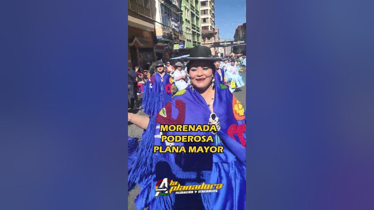 PODEROSA PLANA MAYOR - Pre-entrada del Gran Poder 2025 #granpoder #morenada - YouTube