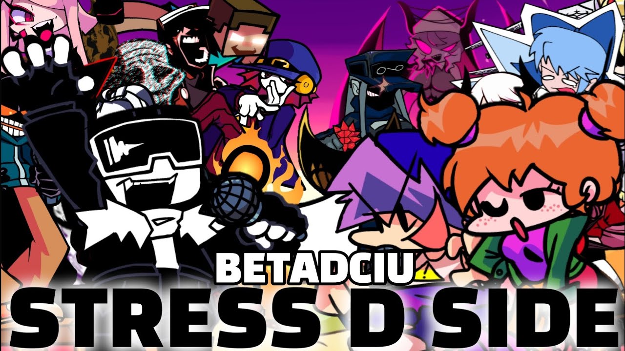 Stress D Side BETADCIU [FNF Cover] - YouTube