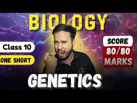 Genetics Class 10 in 30 Min🔥 One Shot | ICSE Class 10 Biology ...