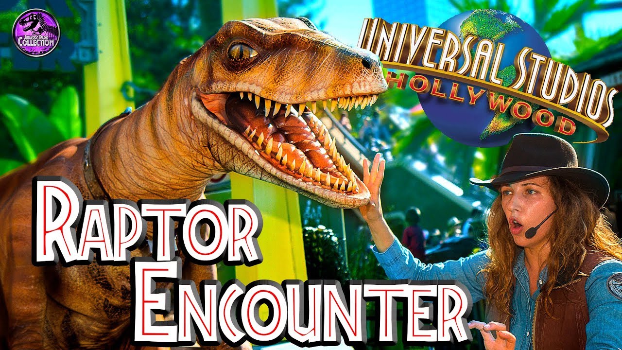 RAPTOR ENCOUNTER | Jurassic Park: The Ride | Universal Studios ...