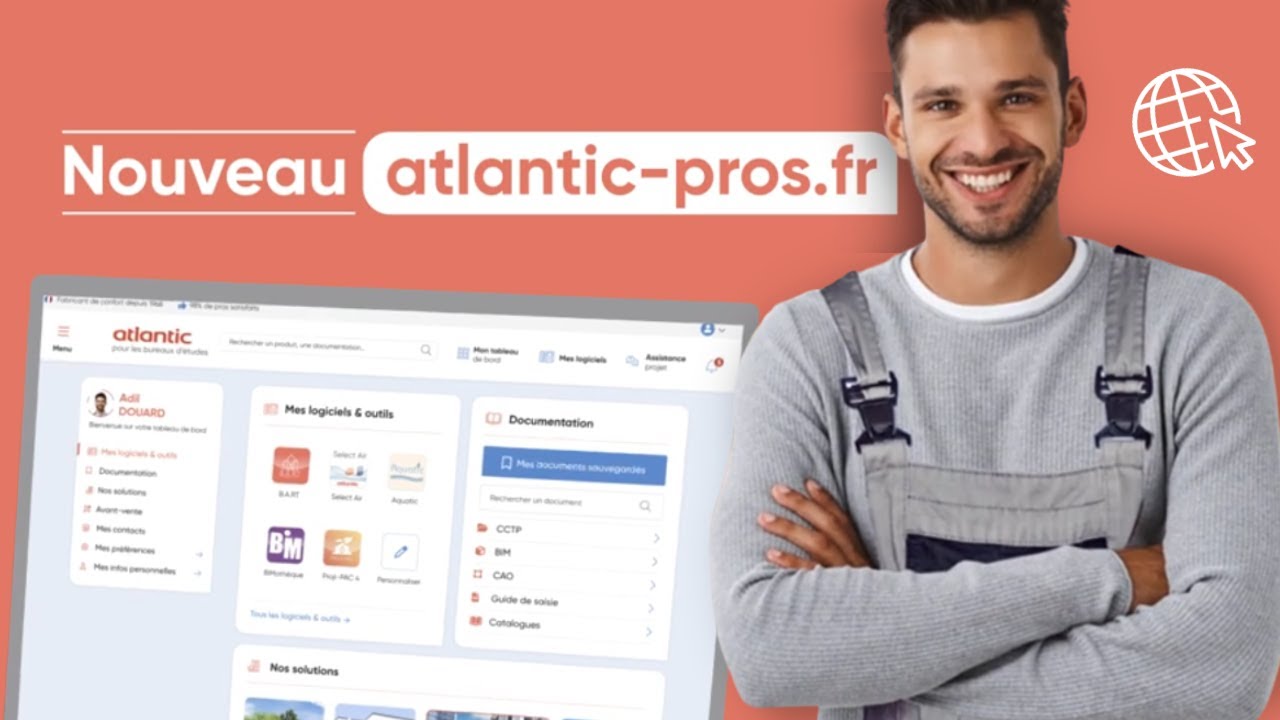 Atlantic-pros.fr : Votre Espace Pro Personnalisé et Tout-en-Un ! - YouTube