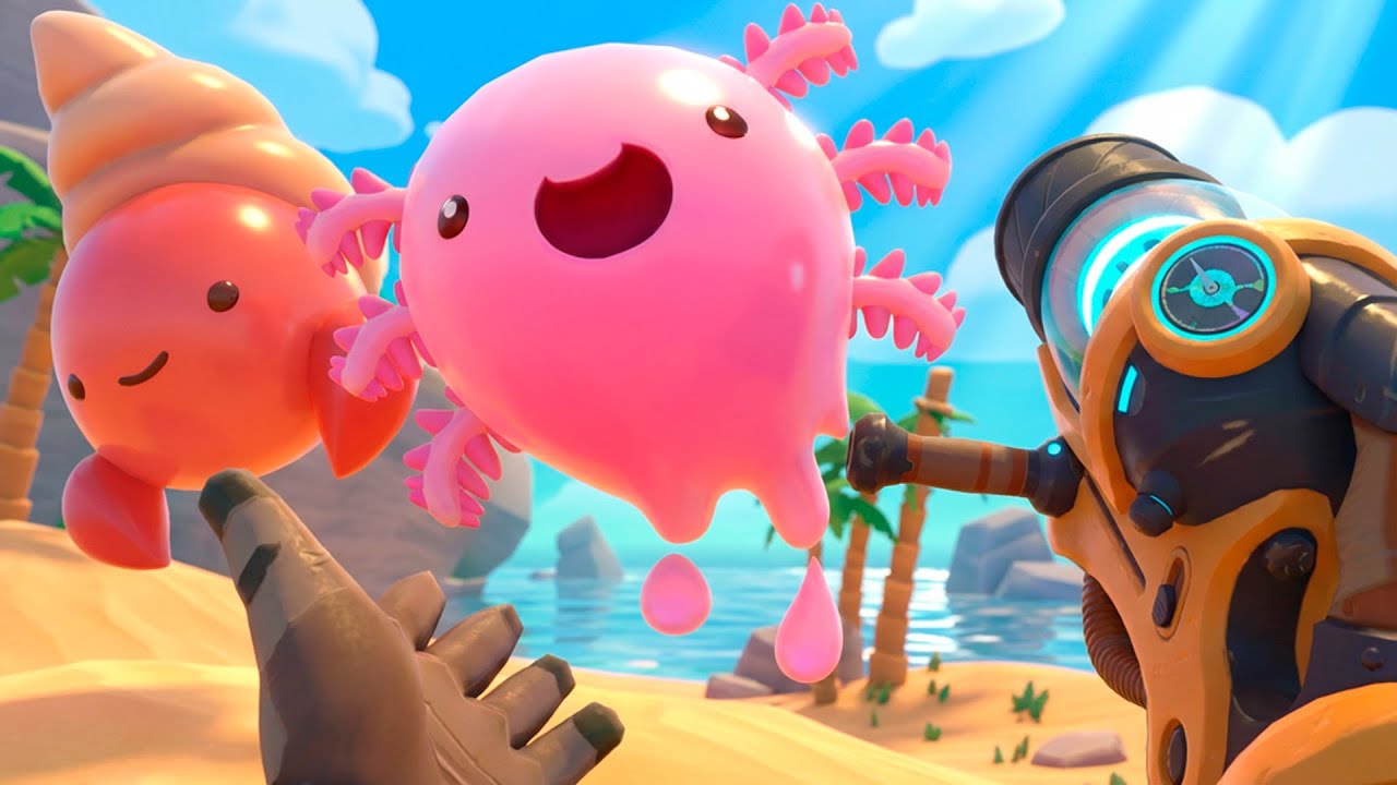 Achei Novos Slimes No Oceano Do Slime Rancher Vr Youtube