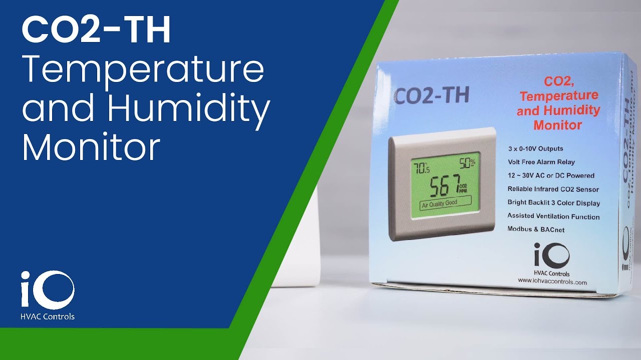 A Custom CO2 Temperature and Humidity Monitor - CO2-TH - YouTube