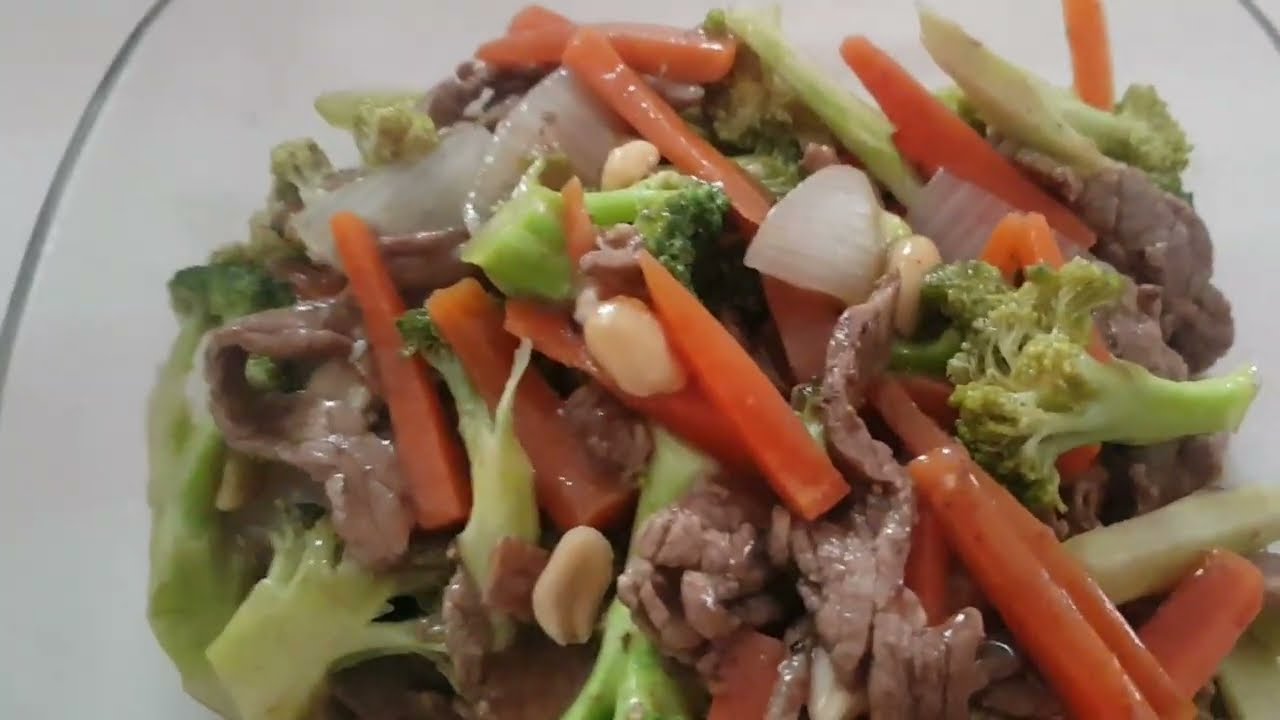 Res con brócoli sabor oriental!!! - YouTube