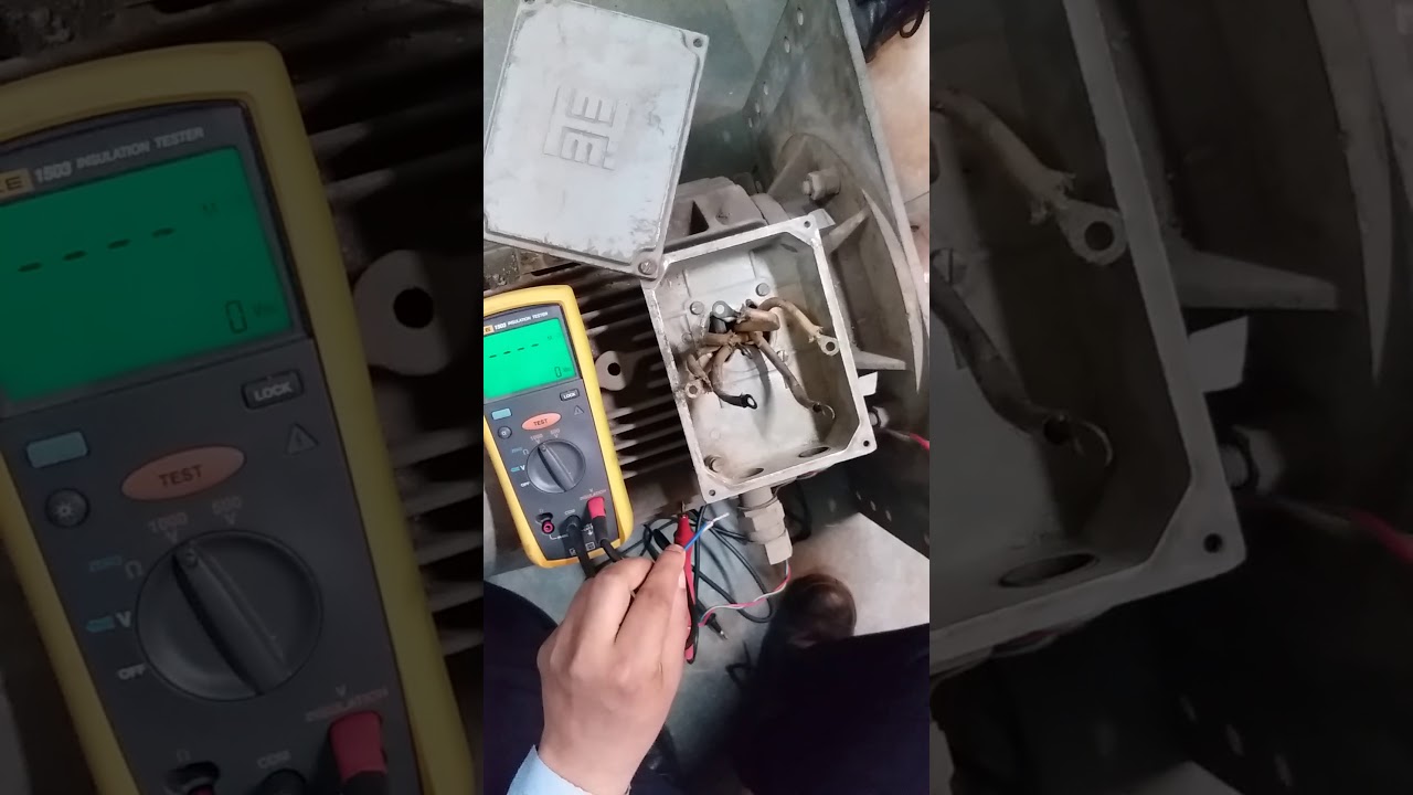हिंदी में|Digital megger से मोटर की जांच करें |How to test motor ...