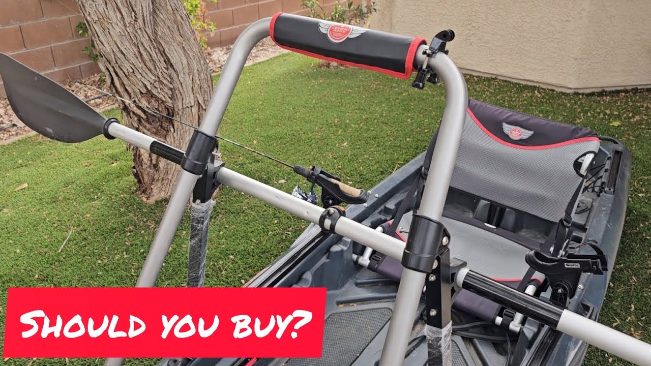 Stand up assist bar for Kayak /Jonny Boat - YouTube