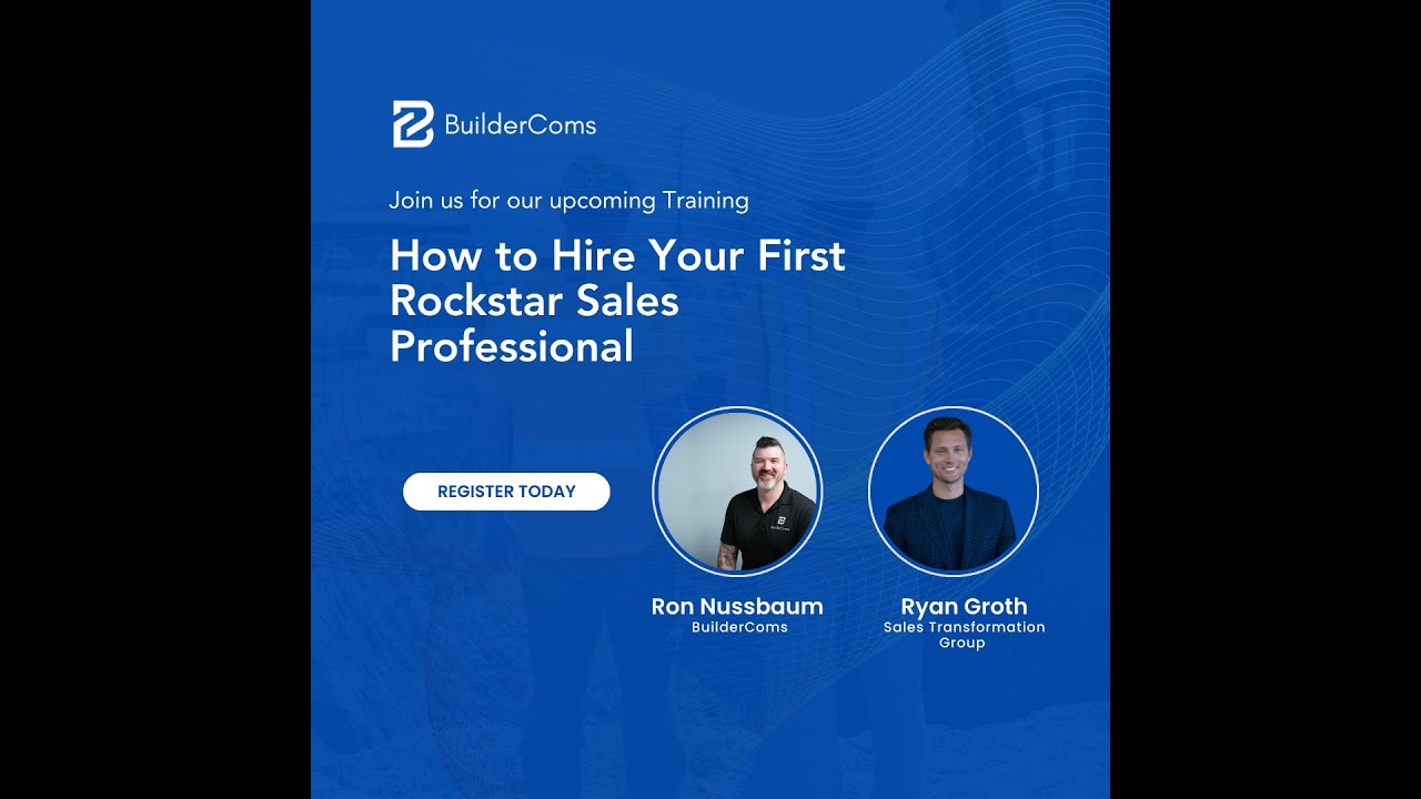 How to Hire Your First Rockstar Sales Professional with Ryan Groth CEO ...