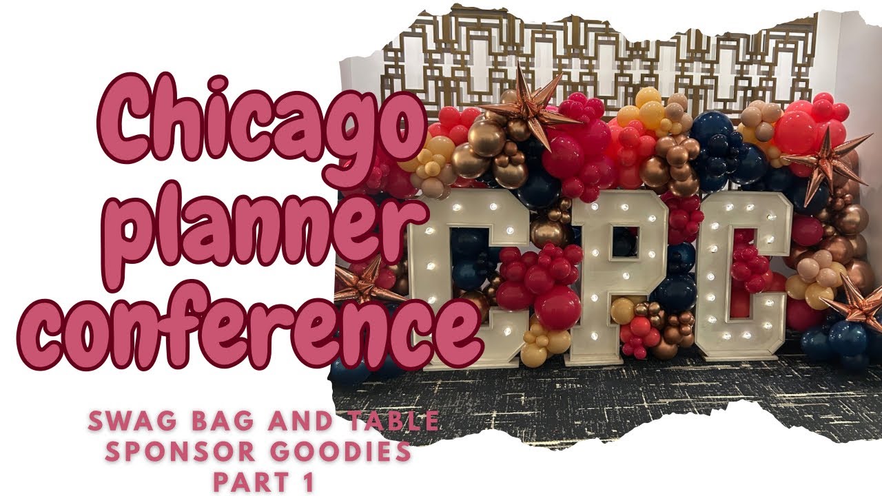 Diving Deep Into The Swag And All The Goodies From Chicago Planner ...
