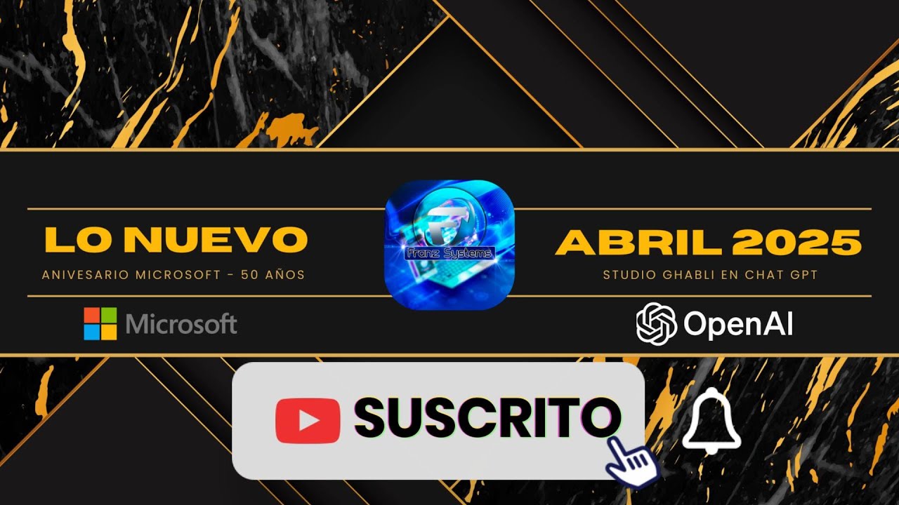 Aniversario 50 Microsoft + Studio Ghabli Open AI - YouTube