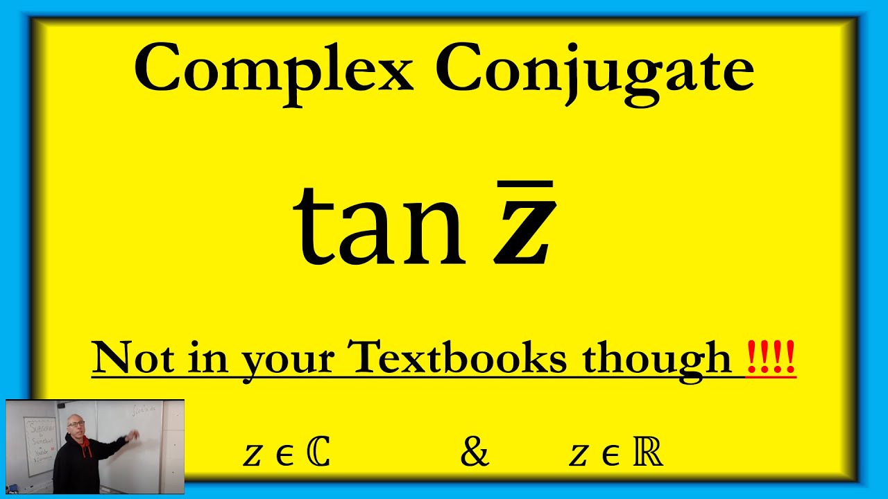 Complex Conjugate of Tangent - YouTube
