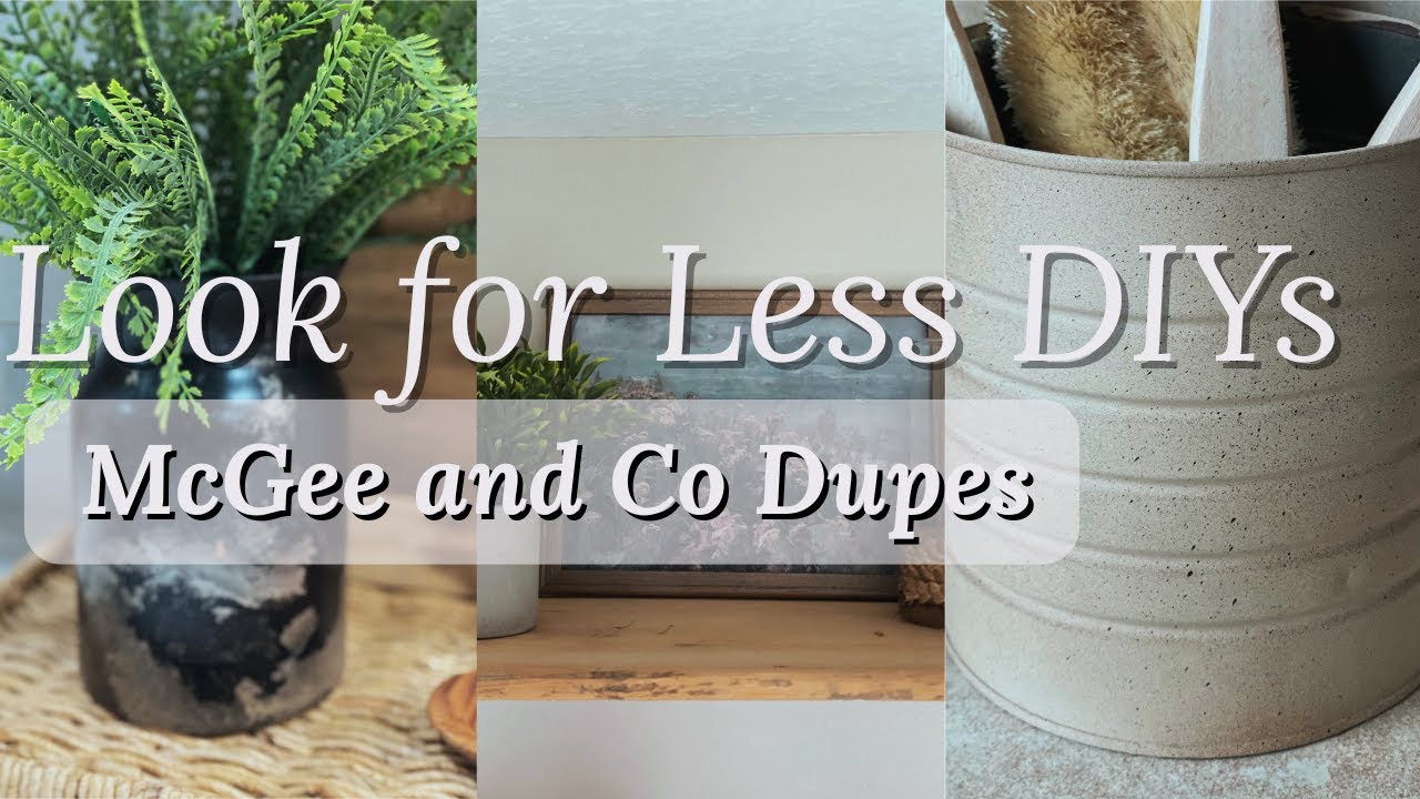 DIY High End Decor for Less | McGee & Co Inspired Dollar Store Projects ...