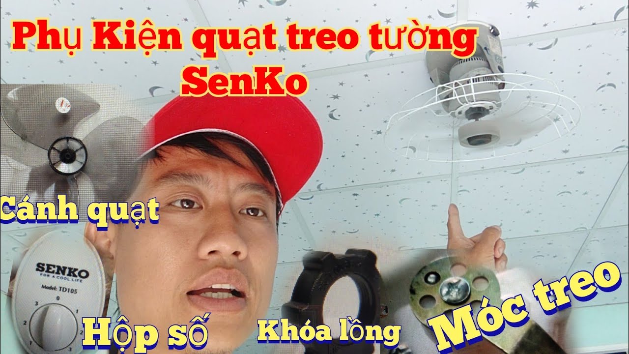 Phụ kiện quạt SenKo | Quạt đảo trần SenKo TD 105 | SenKo fan ...